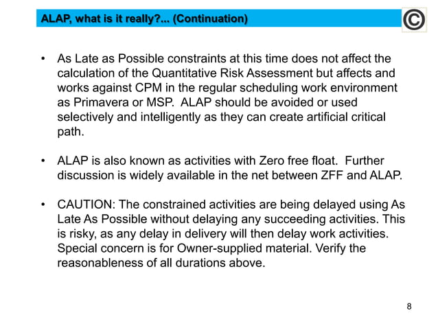 113015 - Understanding ALAP | PPT