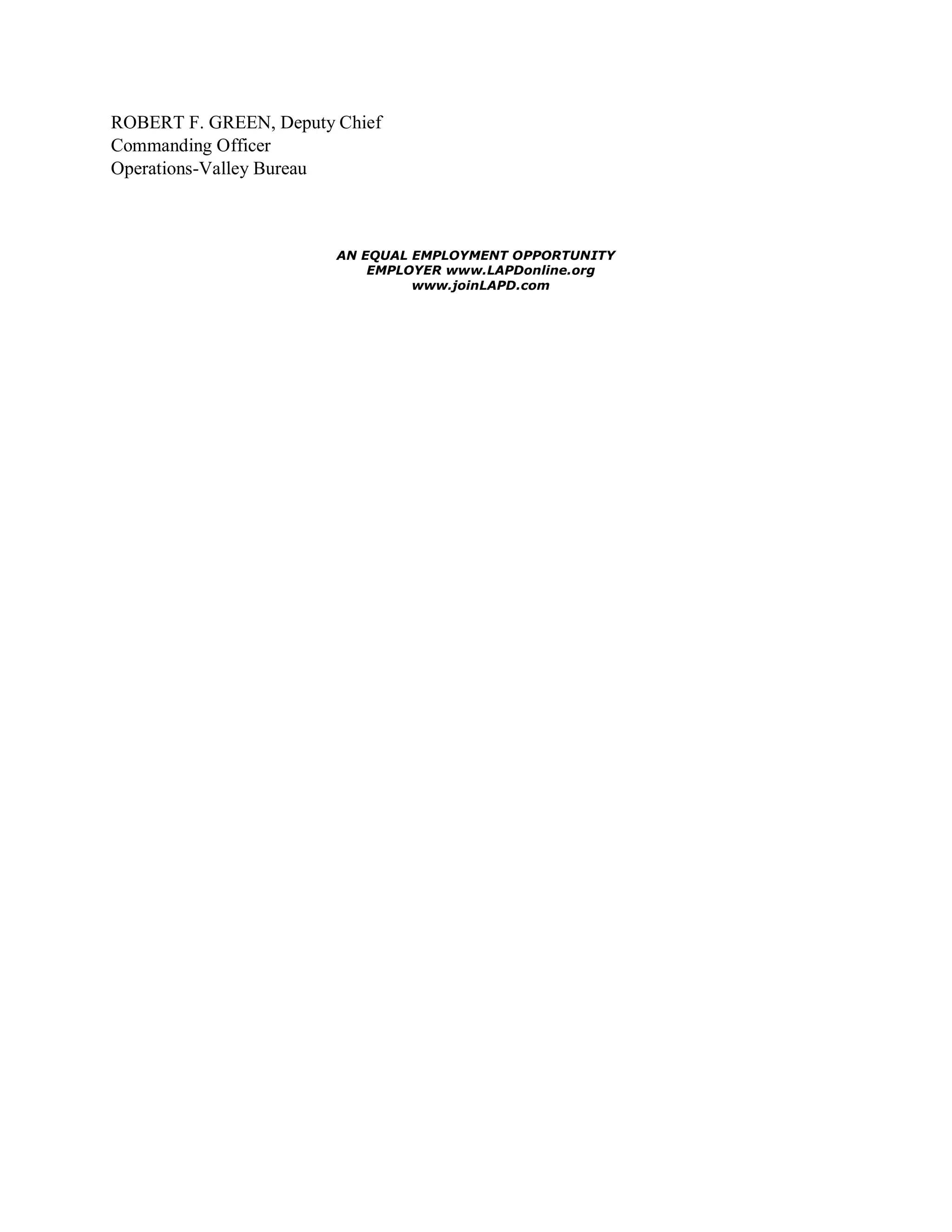 Emrys lapd comm police academy letter redacted | PDF