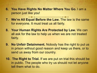 The Universal Declaration of Human Rights | PPTX