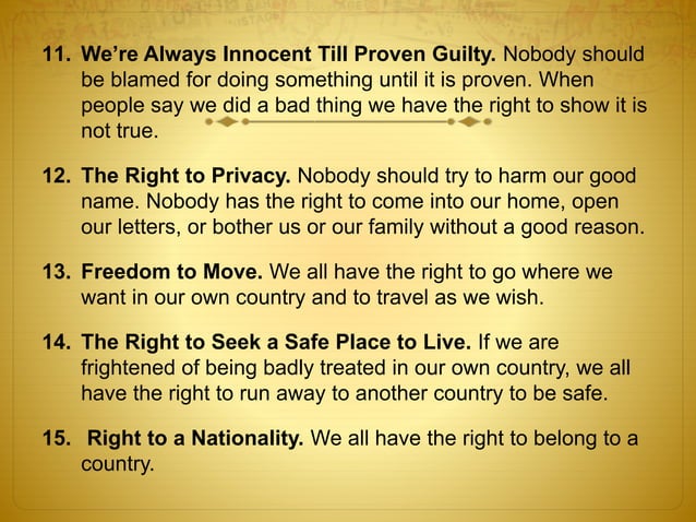 The Universal Declaration of Human Rights | PPTX