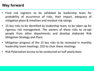 Risk Management - A Journey | PPTX
