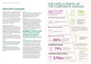 CBRE101211 Wellness in the Workplace_FINAL | PDF