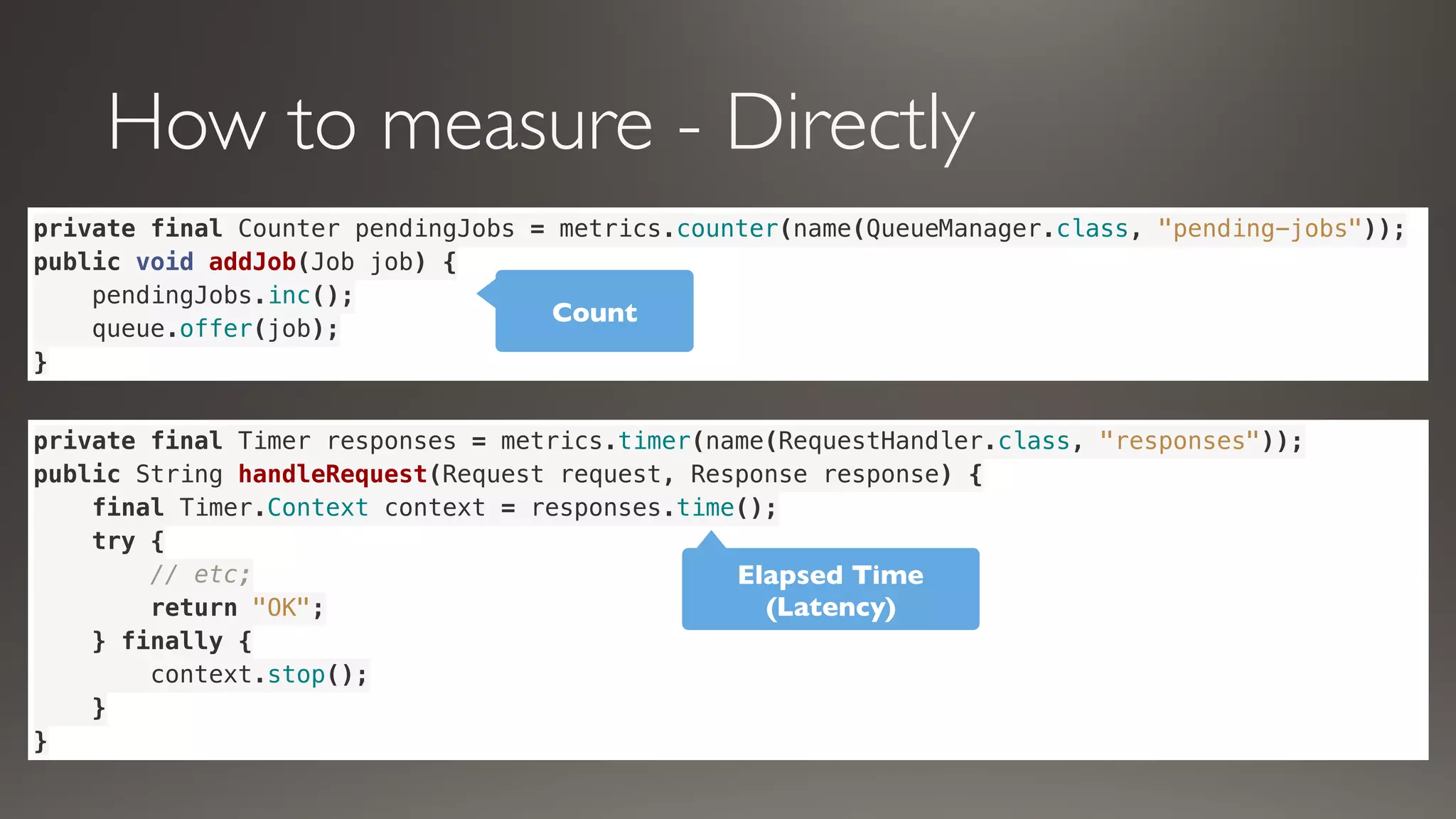 measure metrics | PPT