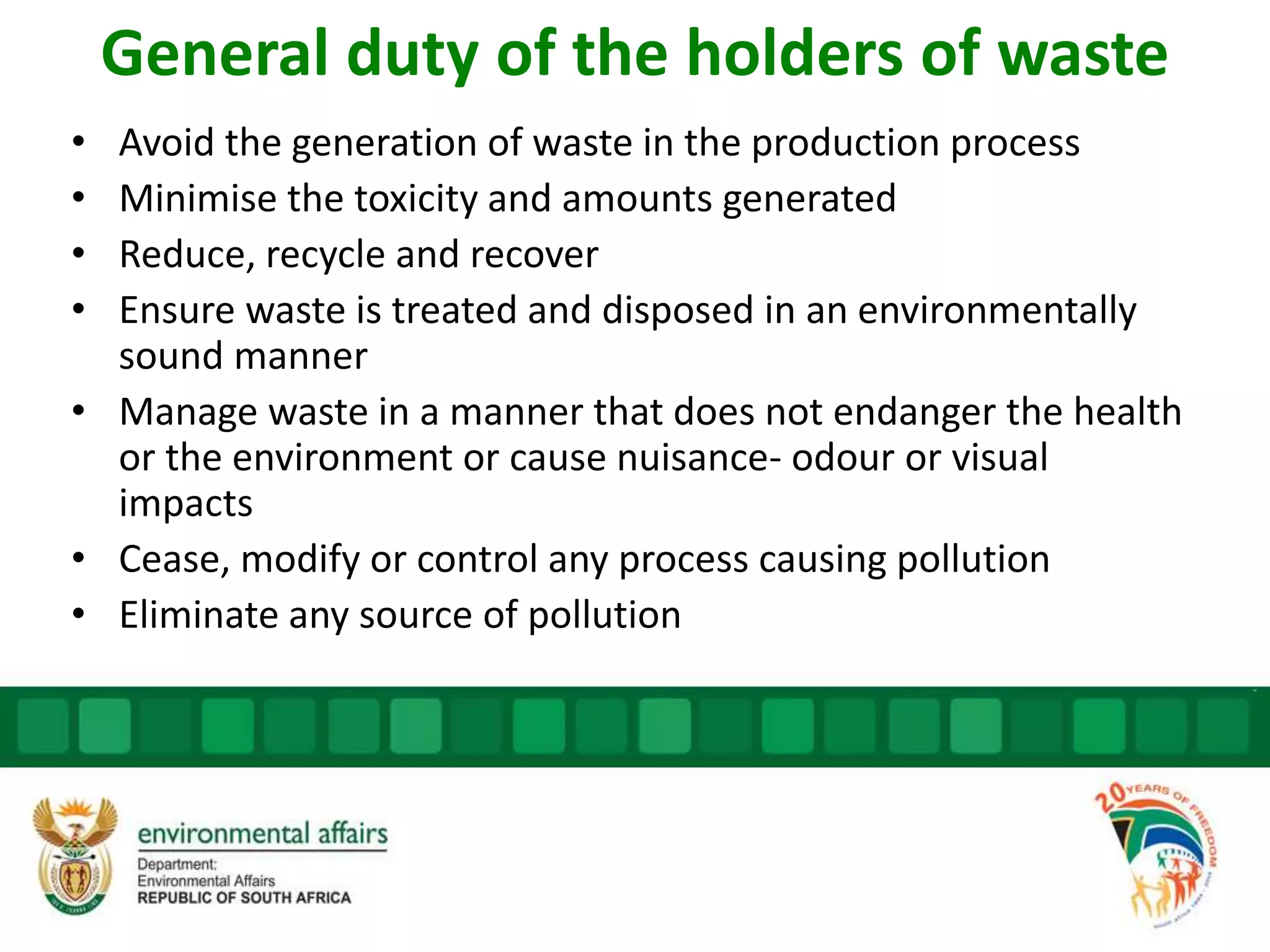 Waste Management: Overview | PPTX
