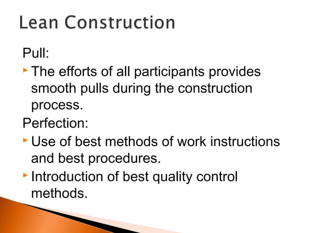 042 integrating lean construction | PPT