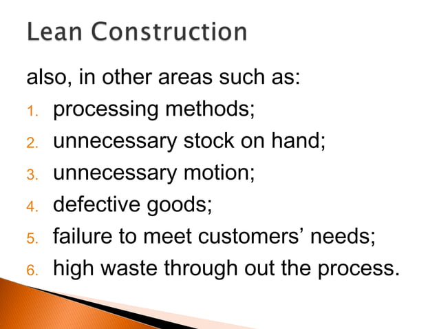 042 integrating lean construction | PPT