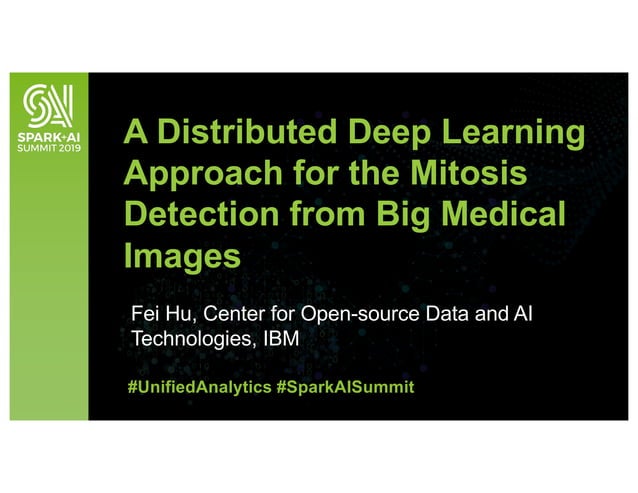 A Distributed Deep Learning Approach For The Mitosis Detection From Big Medical Images Pdf