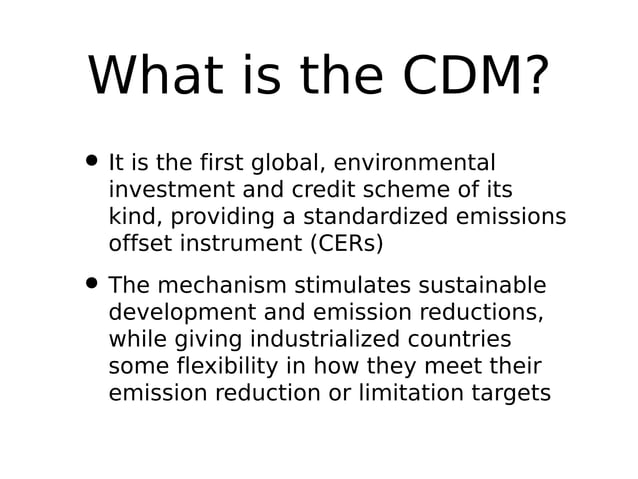 042009 Cdm In The Philippines Promises And Realities Neth Dano | PPT