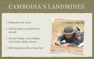 04 2017 cambodia landmines | PDF