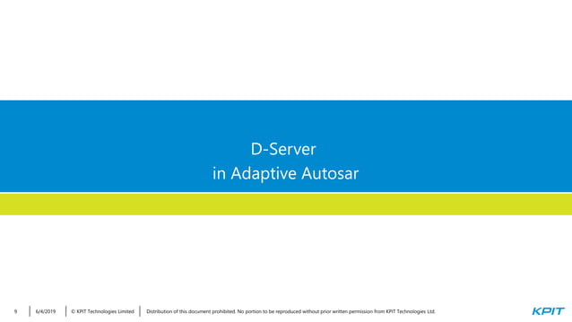 Diagnostic in Adaptive AUTOSAR | PDF | Operating Systems | Computer Software and Applications