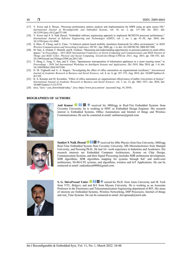 Design and implementation of an automated office environment system using embedded sensors | PDF