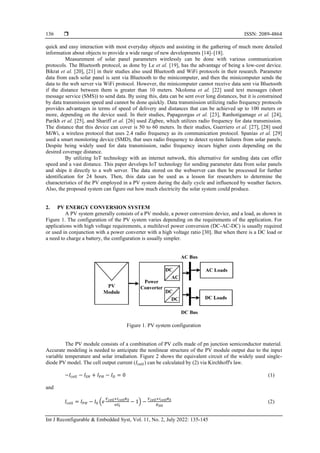 A laboratory scale IoT-based measuring of the solar photovoltaic parameters | PDF | Power and ...