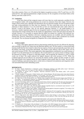 A custom-built deep learning approach for text extraction from identity ...