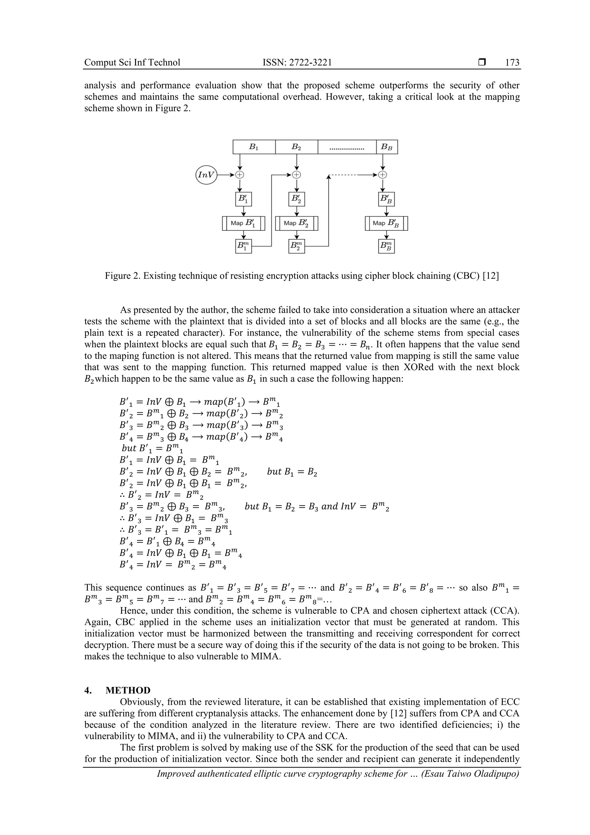 Improved authenticated elliptic curve cryptography scheme for resource starve applications | PDF ...