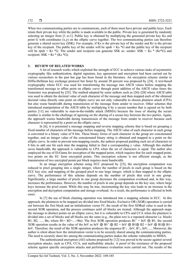 Improved Authenticated Elliptic Curve Cryptography Scheme For Resource Starve Applications Pdf 0853