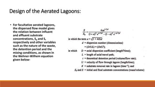Aerated Lagoons | PPTX