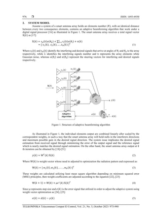 Efficient combined fuzzy logic and LMS algorithm for smart antenna | PDF