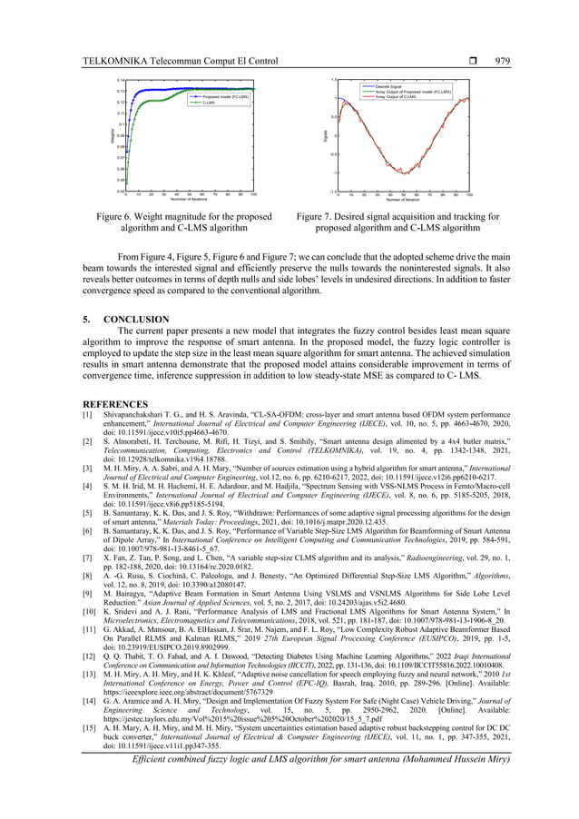 Efficient Combined Fuzzy Logic And Lms Algorithm For Smart Antenna Pdf
