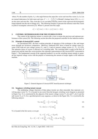 An enhanced control strategy based imaginary swapping instant for induction motor drives | PDF