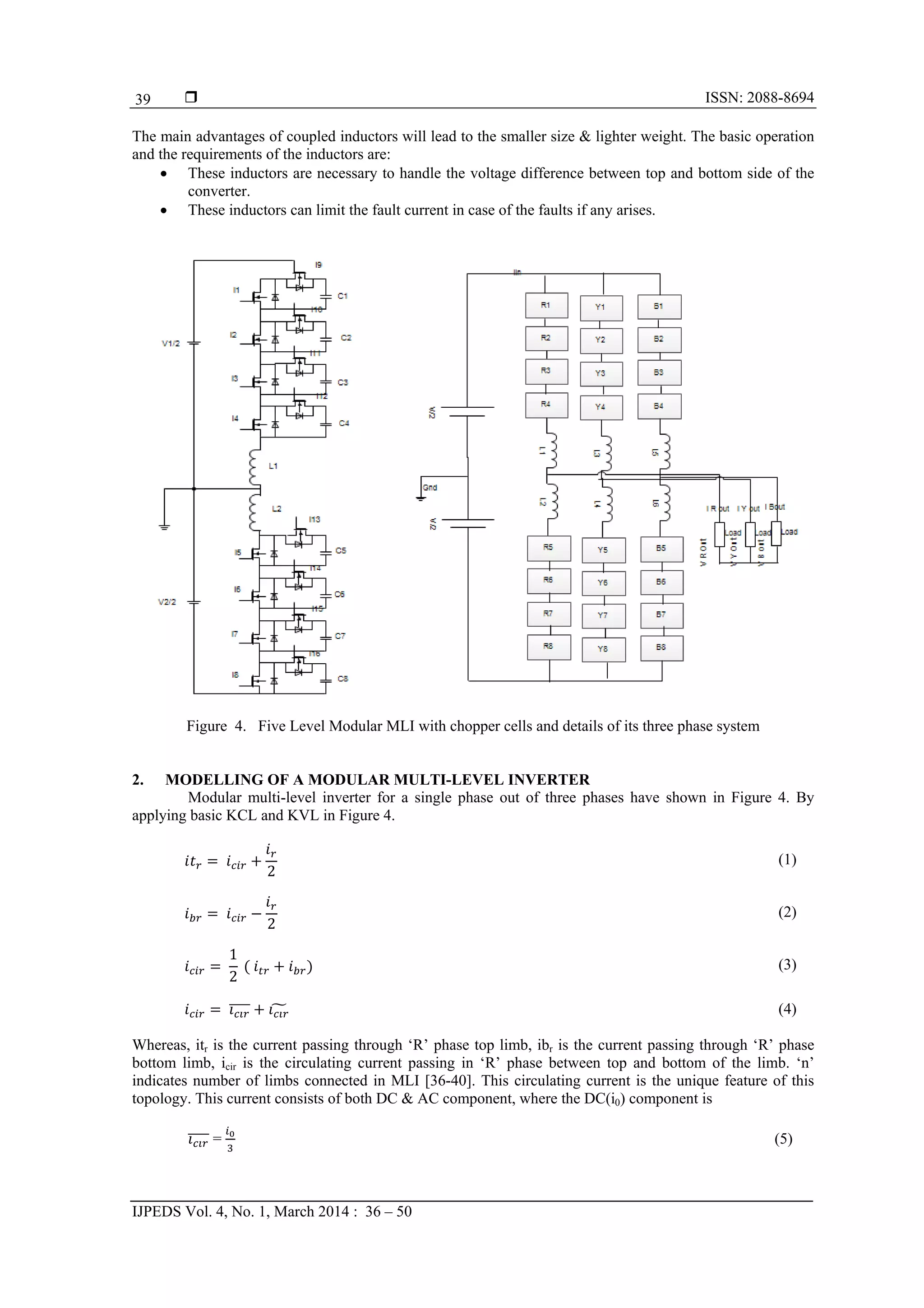 Modular Multilevel Converters Part-I: A Review on Topologies, Modulation, Modeling and Control ...