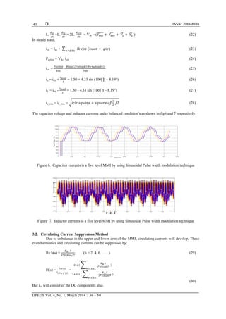 Modular Multilevel Converters Part-I: A Review on Topologies, Modulation, Modeling and Control ...