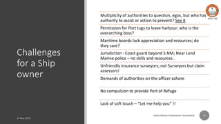 Challenges of a Ship Owner During Salvage | PPT