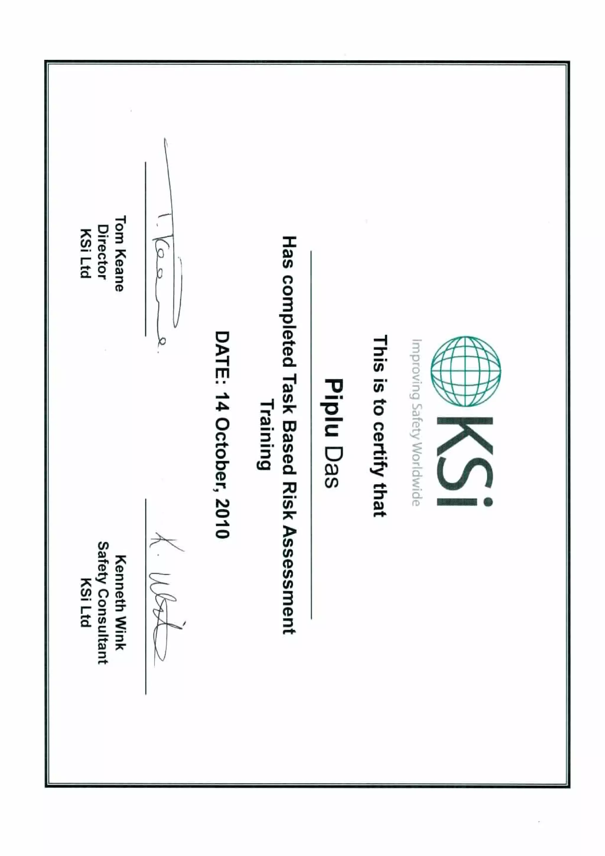 Task Based Risk Assessment Pdf