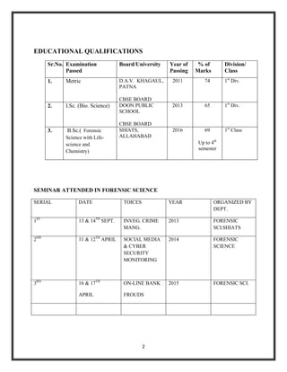 C.V. Prerna Priya 2 | PDF
