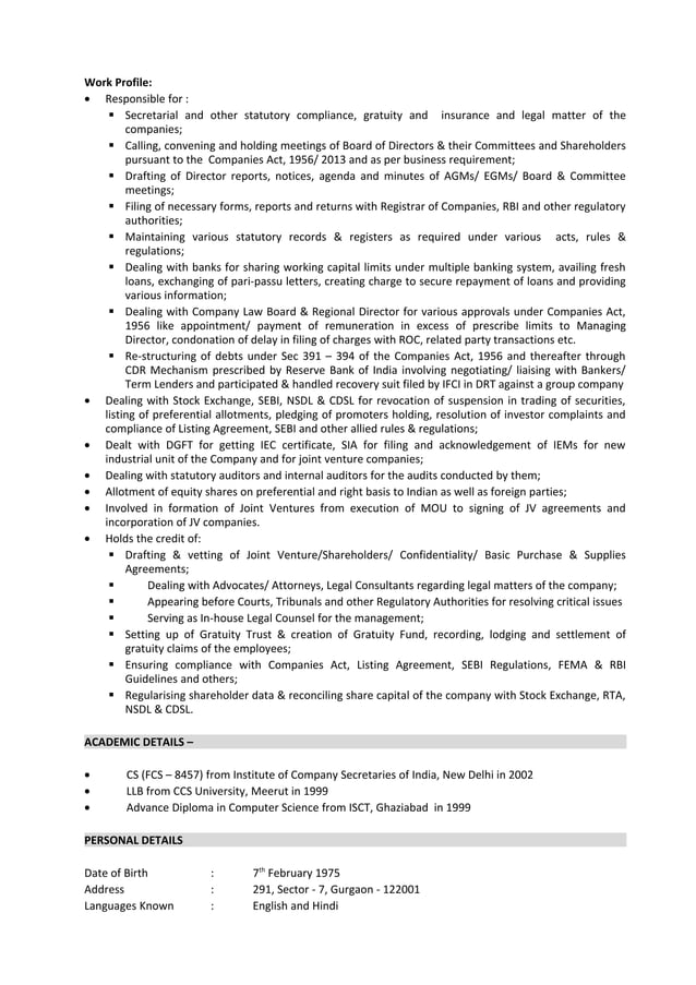 Shiv CV | DOC | Business Banking & Finance | Business