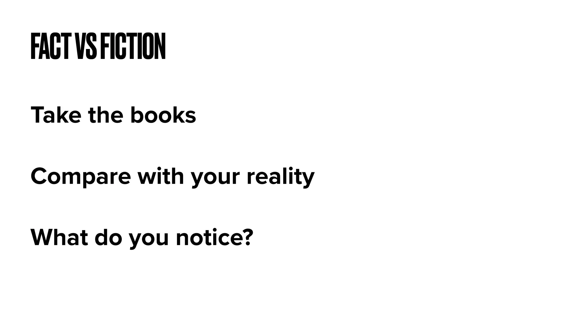 Fact Vs Fiction | PDF