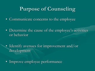Effective Counseling Memos | PPTX