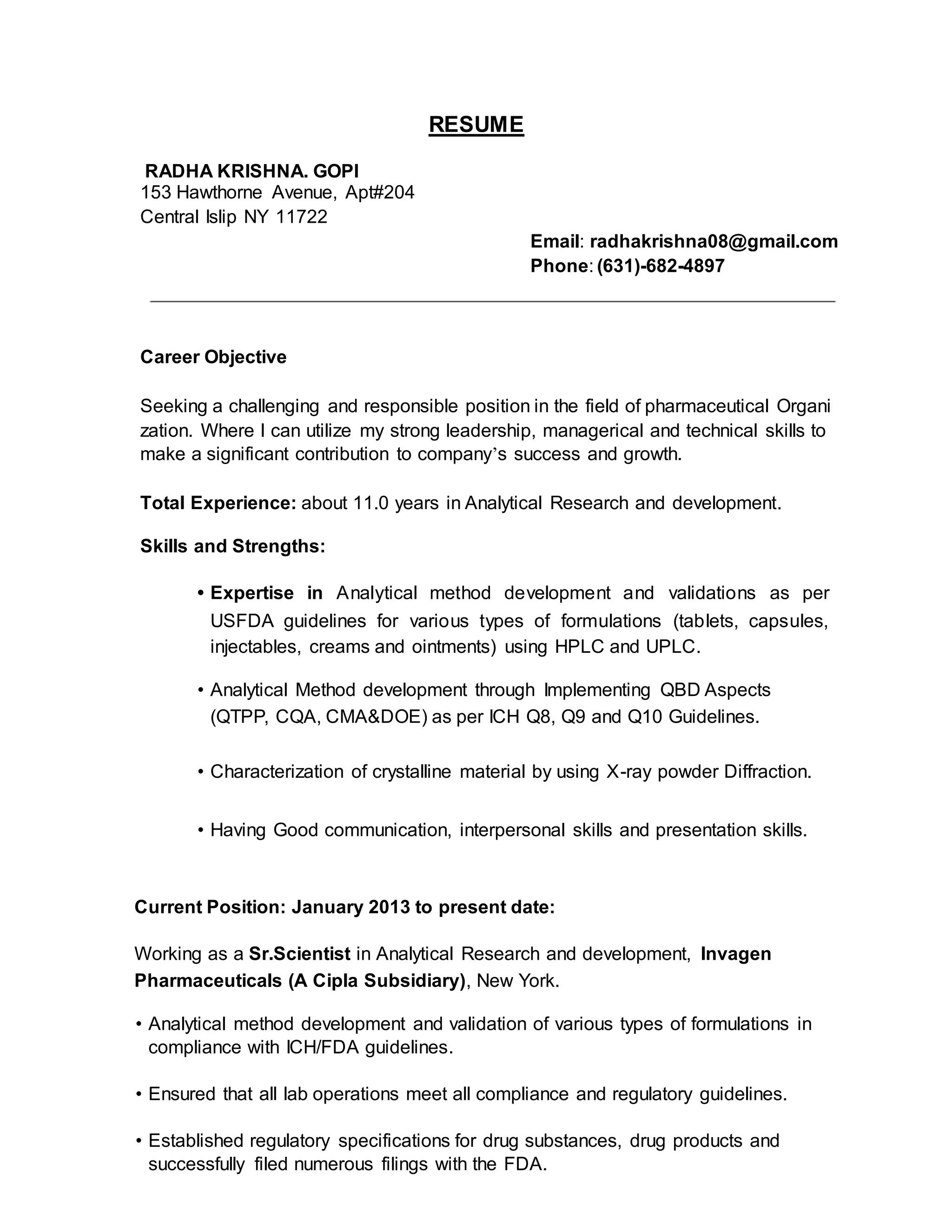 Radha krishna_Resume | DOCX