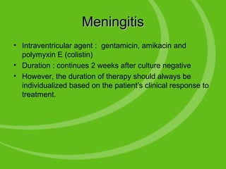 042 The use and misuse of antibiotic in neurosurgery | PPT