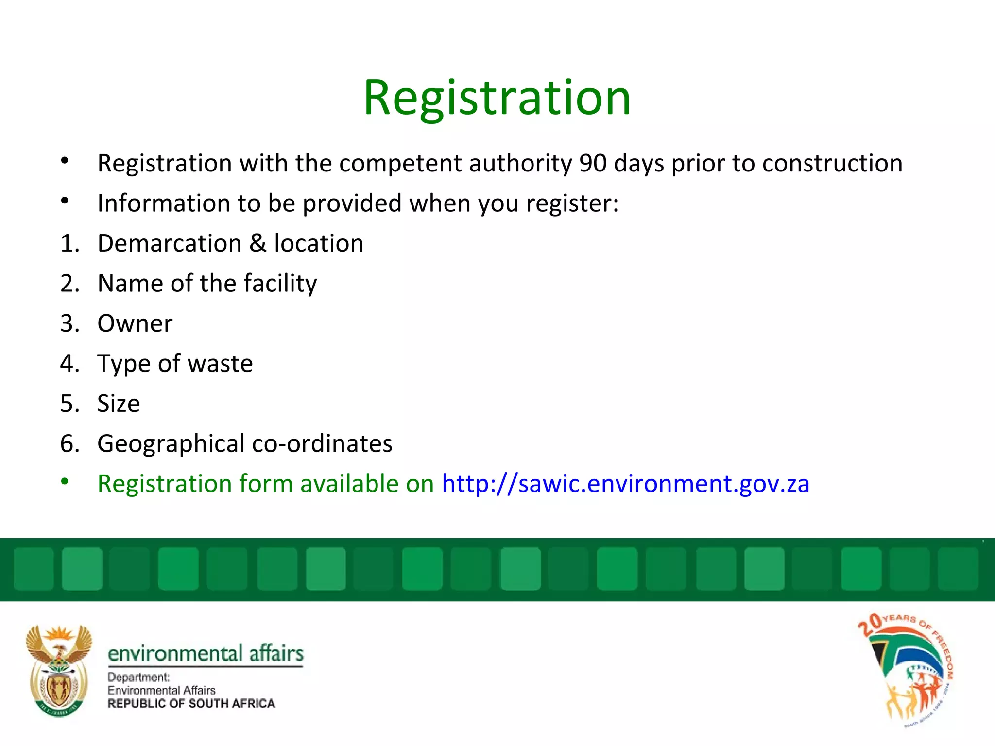 Waste Management: Norms & Standards | PPT