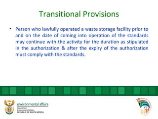 Waste Management: Norms & Standards | PPT