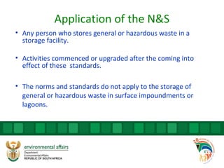 Waste Management: Norms & Standards | PPT