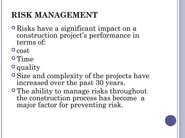 043 Integrating Risk Management | PPT