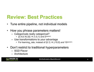 Advanced Hyperparameter Optimization for Deep Learning with MLflow | PPT