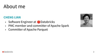Fast and Reliable Apache Spark SQL Engine | PPT