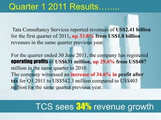 TCS vision, mission strategies. | PPTX