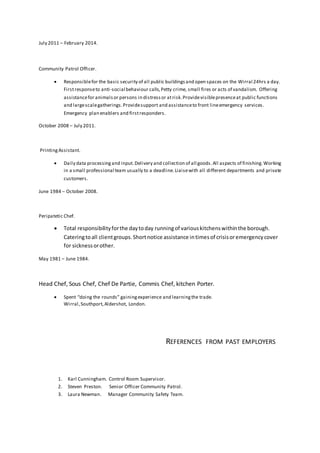 John Ryan portfolio Type CV | DOCX