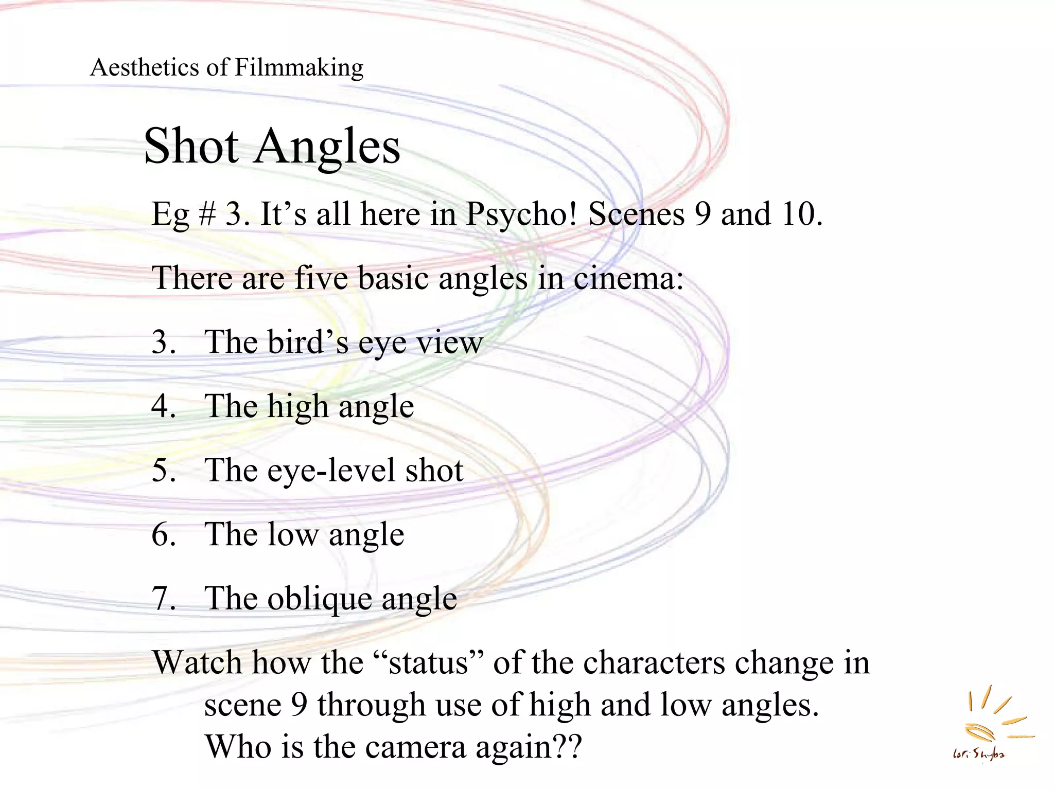 Film Aesthetics I | PPT