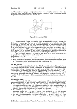 On-chip Generation of Functional Tests with Reduced Delay and Power | PDF