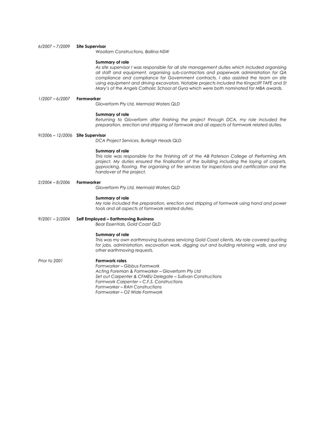 Glen Moon resume (2) | DOC