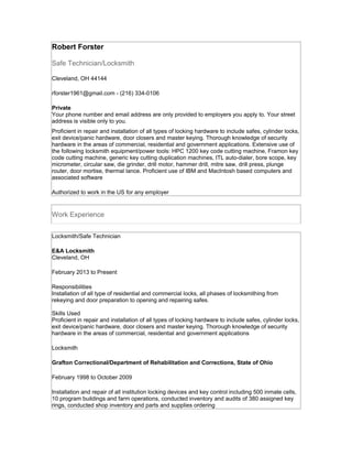 Robert Forster | DOC