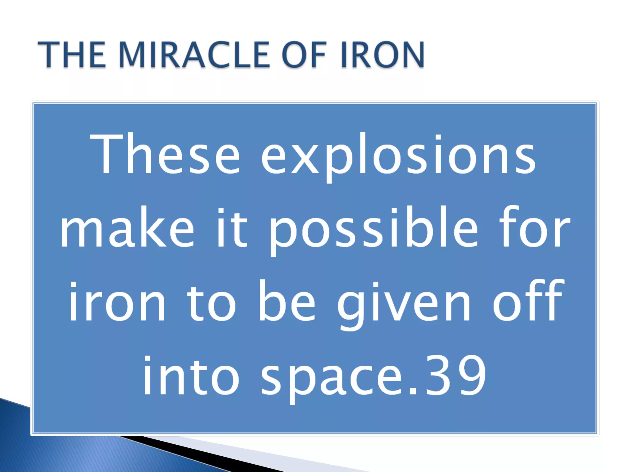 044 the miracle of iron | PPT