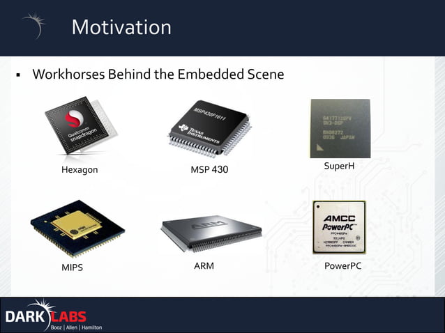 Automating Analysis and Exploitation of Embedded Device Firmware | PPT