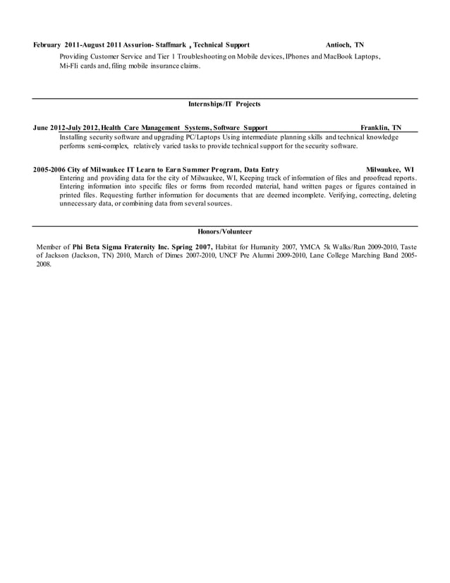 Mitchell Davis Professional Resume 2017 | DOCX | IT and Internet ...