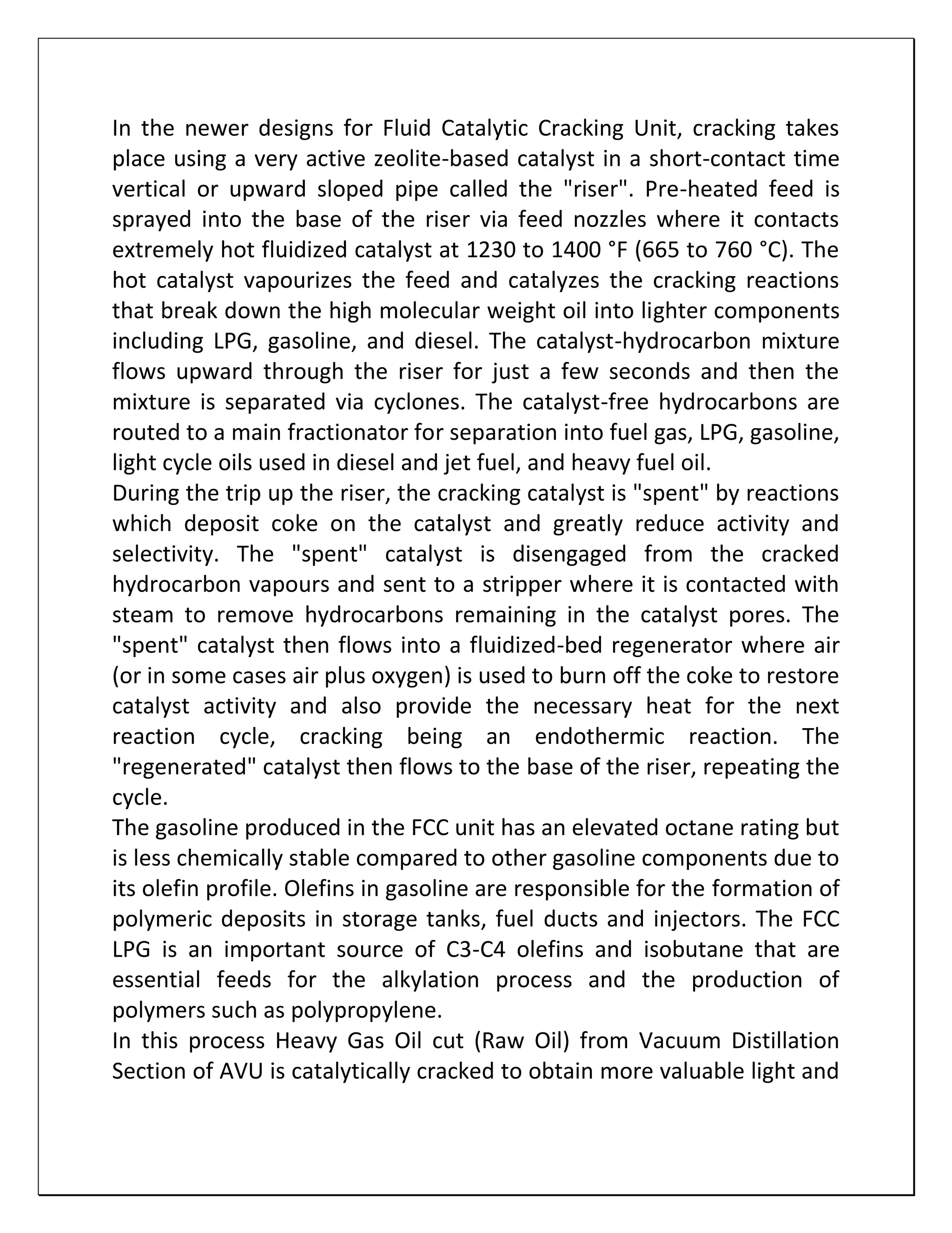 IOCL Training Report | PDF