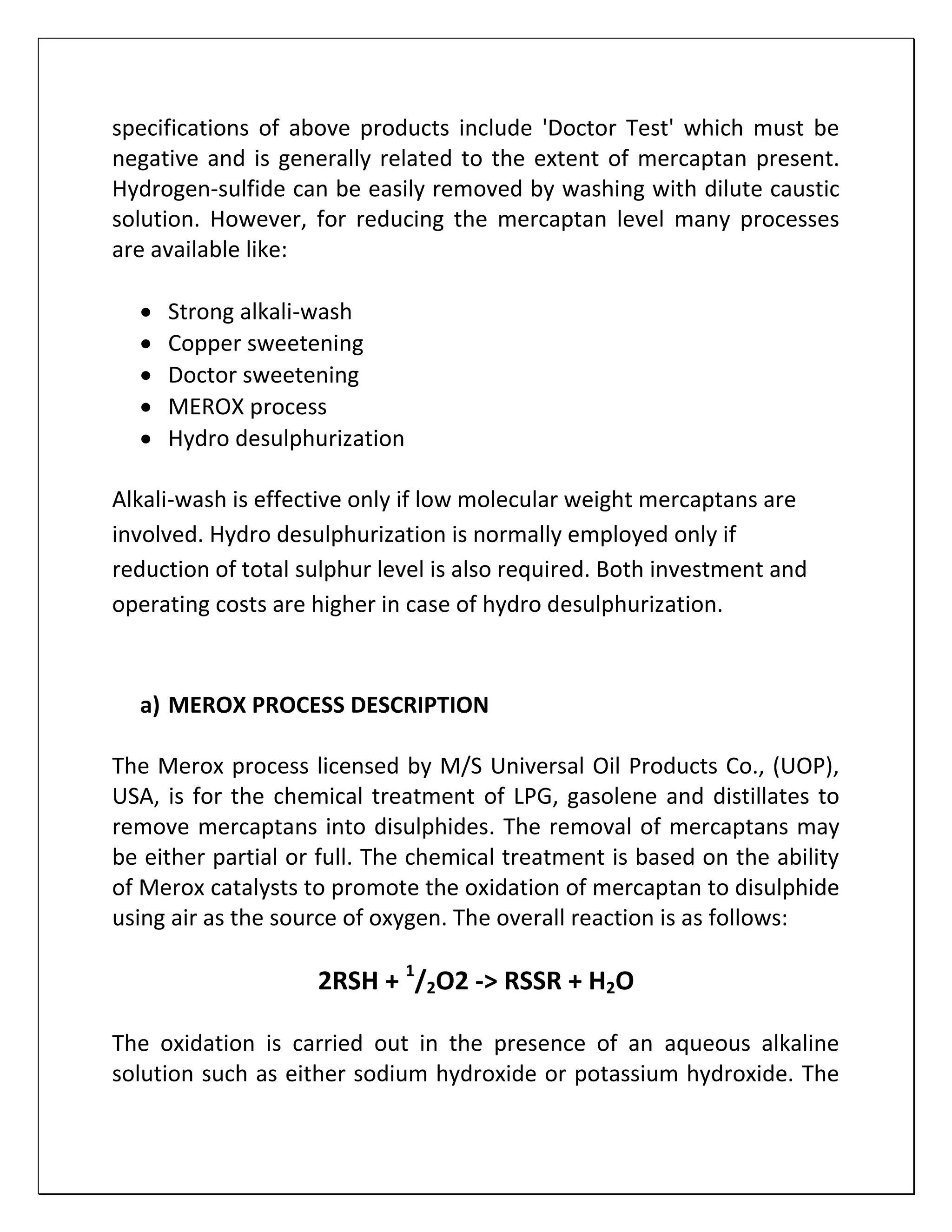 IOCL Training Report | PDF